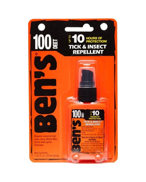 Ben's 100 Deet Tick & Insect Repellent 1.25oz – Wander North Georgia